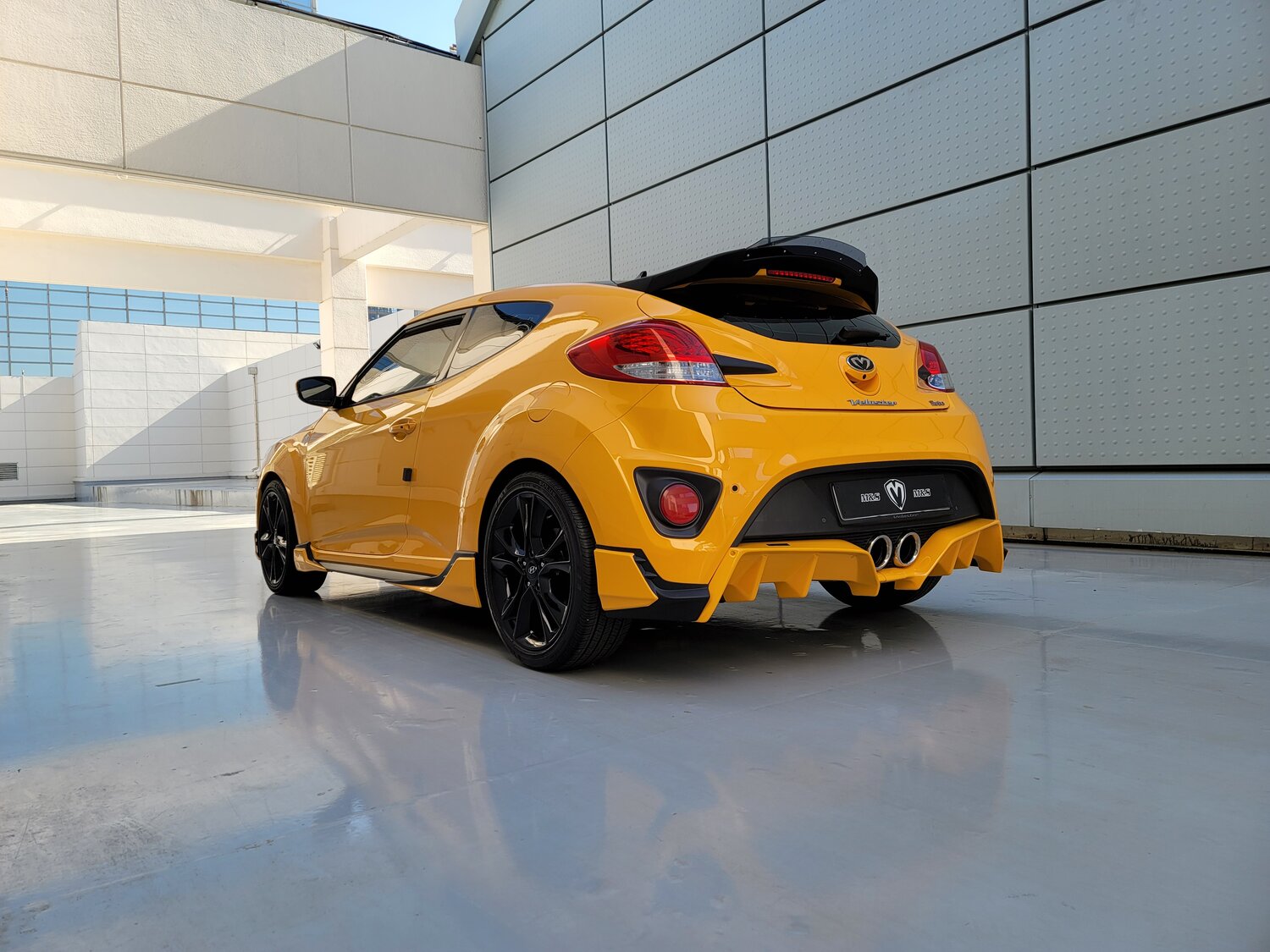 M&S Rear Diffuser for Hyundai Veloster Turbo 2013-2017 – UNIQPERFORMANCE