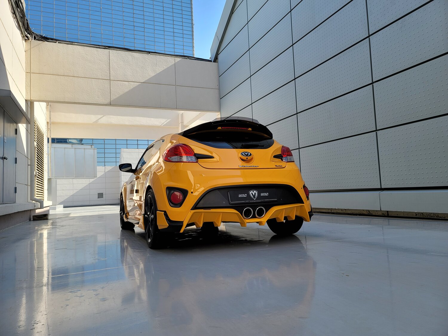 M&S Rear Diffuser for Hyundai Veloster Turbo 2013-2017 – UNIQPERFORMANCE