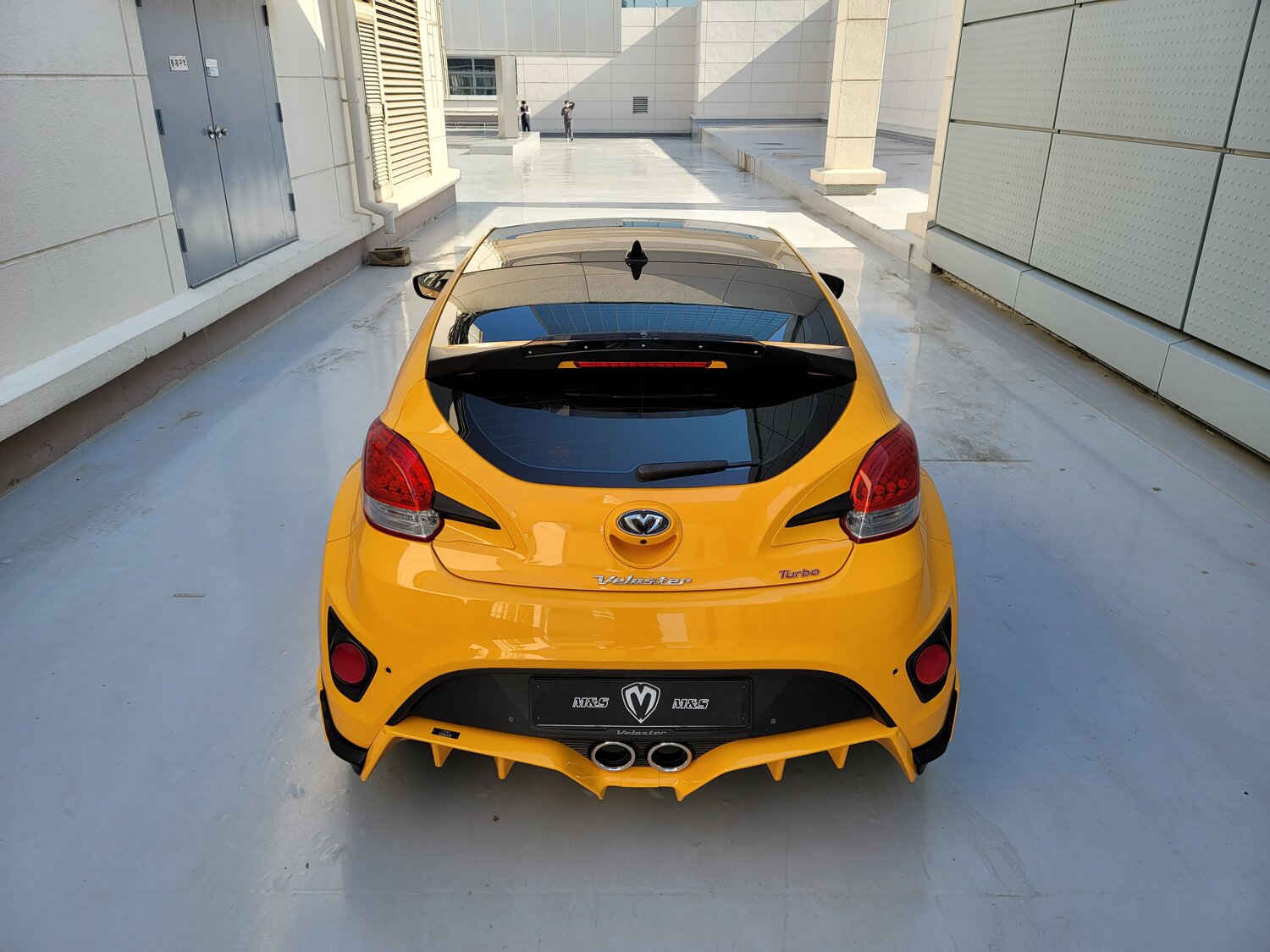 M&S Rear Diffuser for Hyundai Veloster Turbo 2013-2017 – UNIQPERFORMANCE