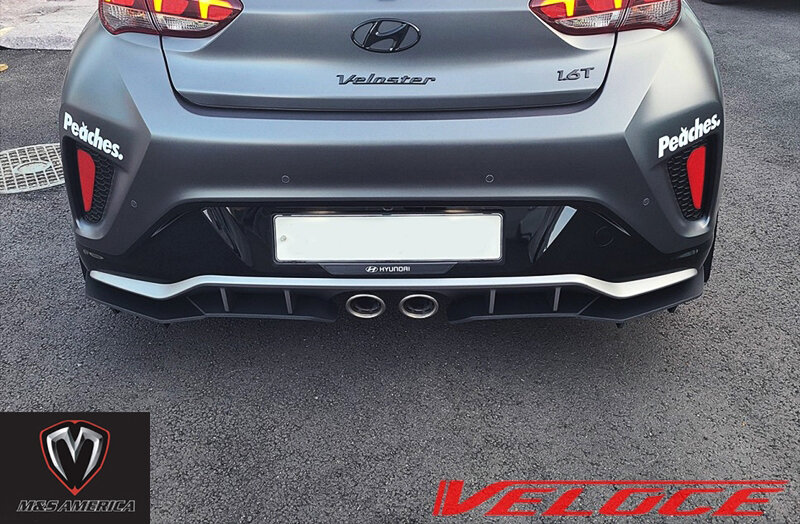 Hyundai Veloster JS 2018+M&S VELOCE Line Type S Rear Diffuser ...