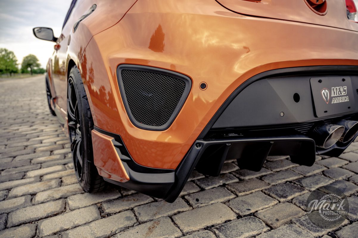 M&S Rear Diffuser for Hyundai Veloster Turbo 2013-2017 – UNIQPERFORMANCE