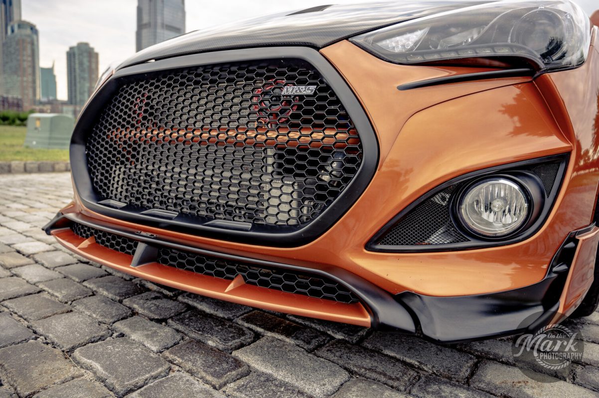 M&S Front Bumper Garnish Hyundai Veloster Turbo 2013-2017 – UNIQPERFORMANCE
