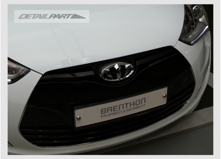 Hyundai Veloster Bremthon Front and Rear 3 peice emblem set ...