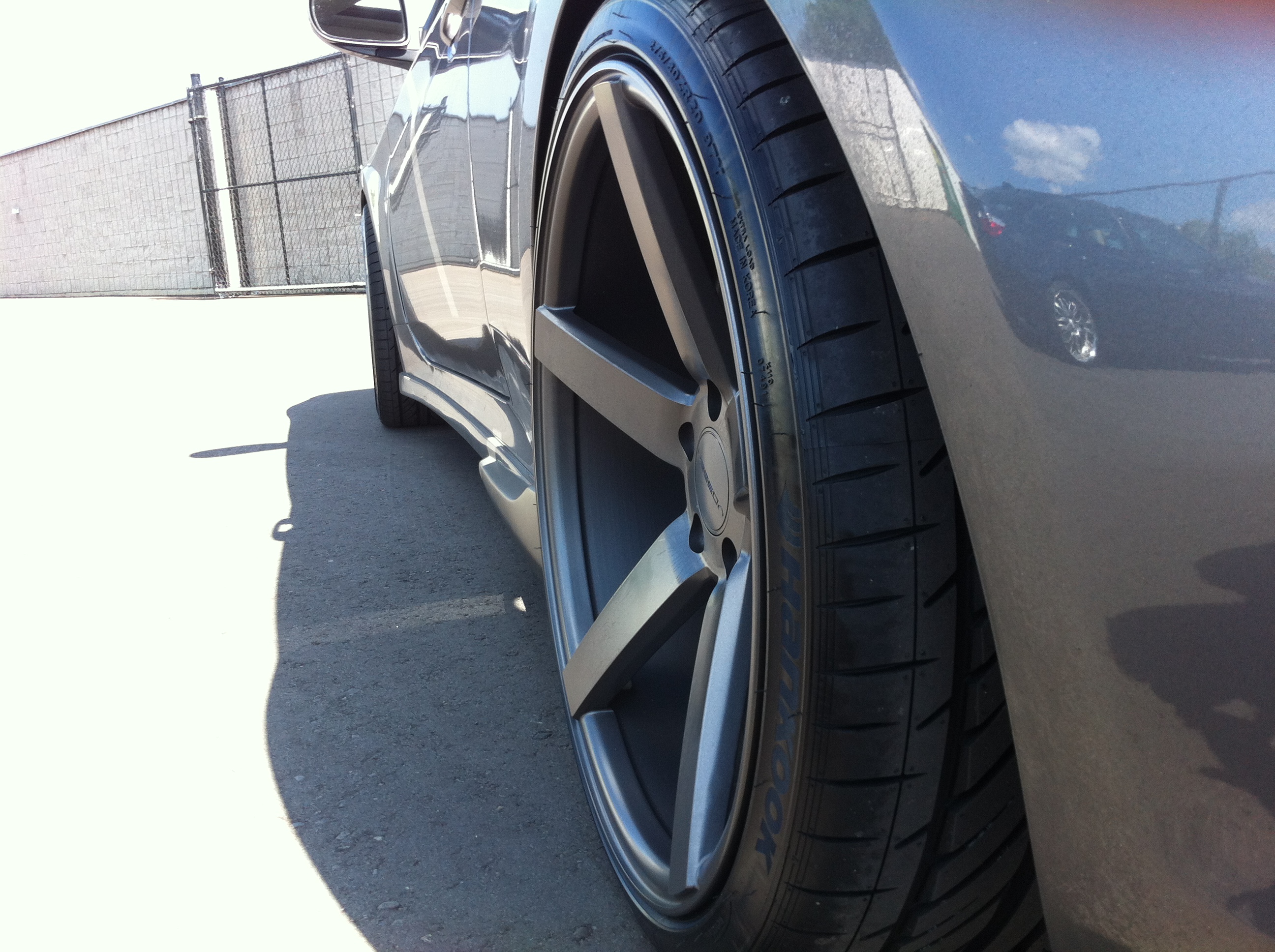 Hyundai Genesis Coupe VOSSEN Wheels VVS CV3 20 inch Front and Rear Rim ...