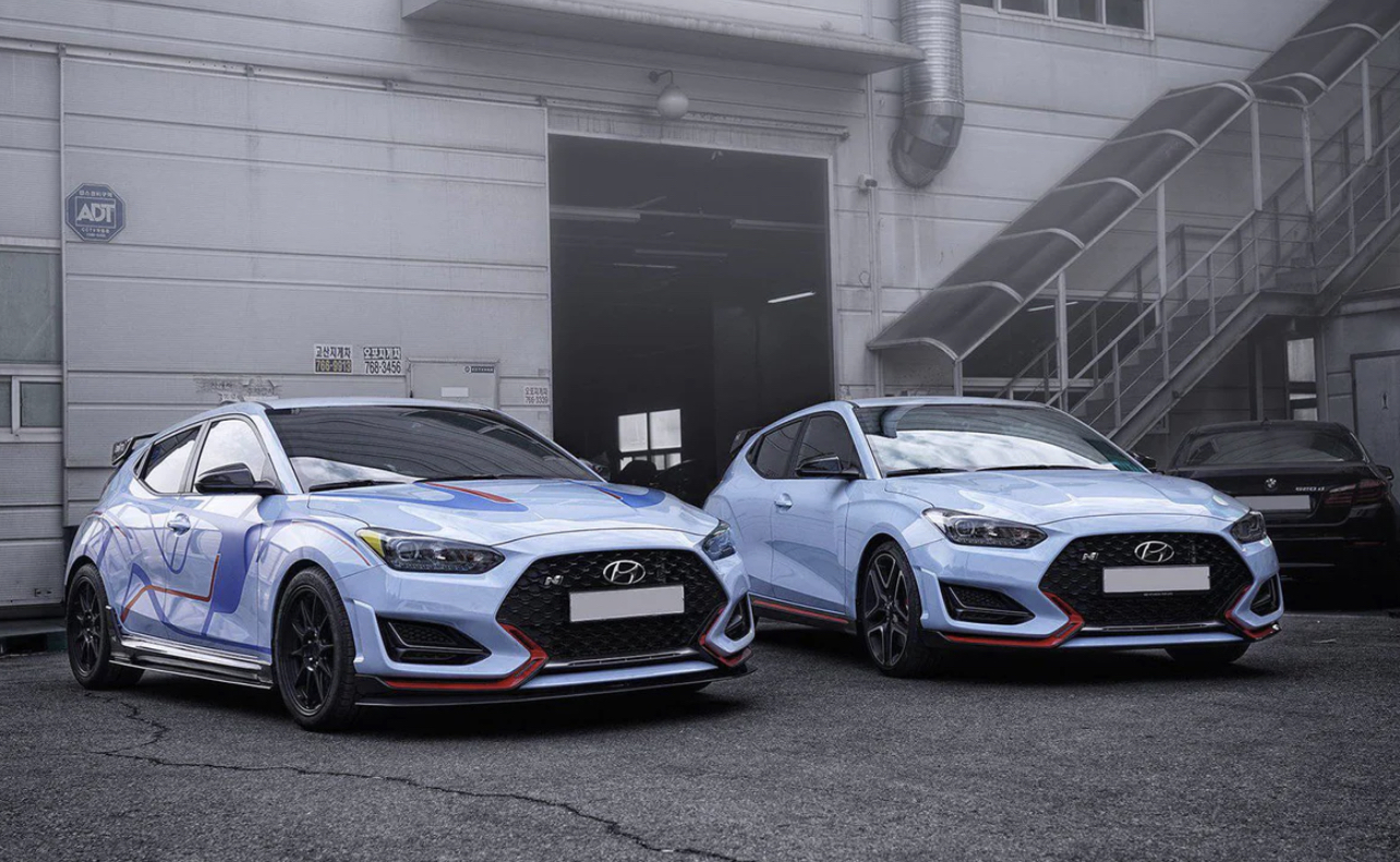 Hyundai Veloster Turbo & N Carbon Fiber Front Lip V1 – UNIQPERFORMANCE