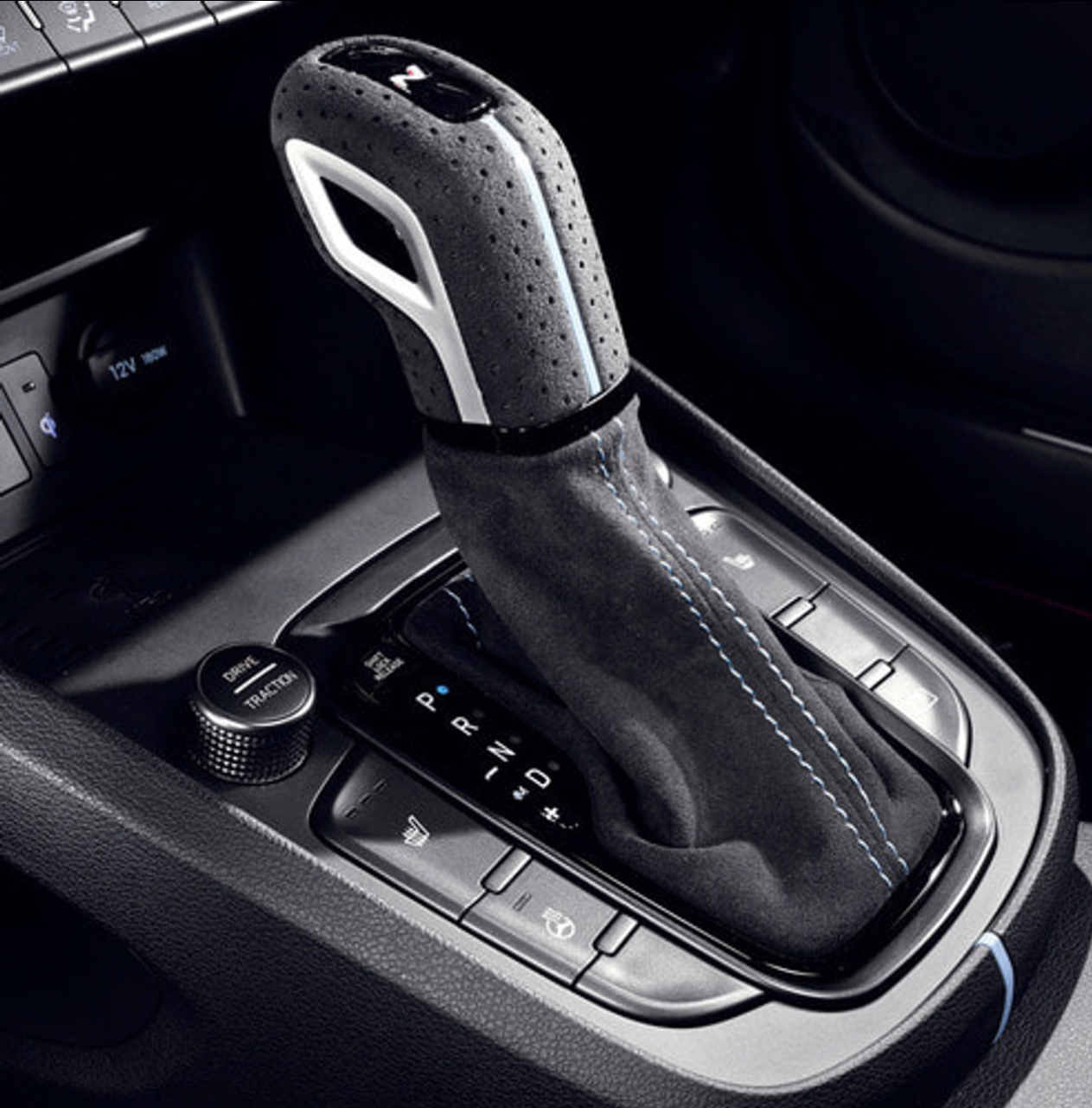 N Performance Elantra N Alcantara® Parking Brake - UNIQPERFORMANCE