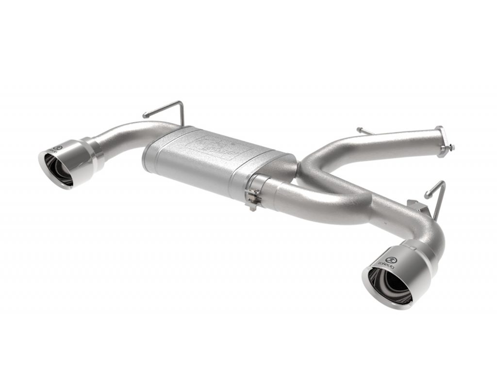 2019+ Veloster N Takeda 3" 304 Stainless Steel Axle-Back Exhaust System ...
