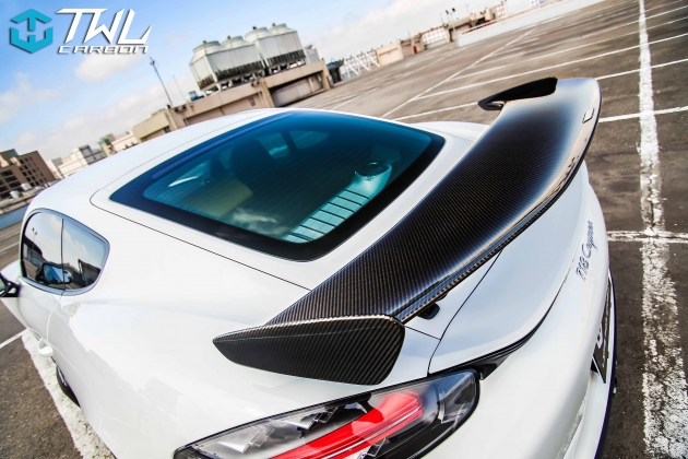 718 Cayman Carbon Fiber GT4 Look Rear Spoiler – UNIQPERFORMANCE